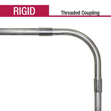 Gampak Sigma Engineered Solutions ProConnex 3/4 in. D Zinc-Plated Steel Conduit Coupling For ...